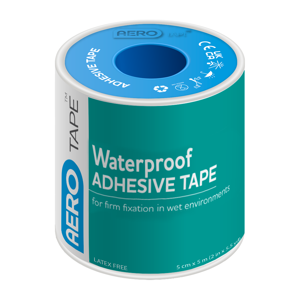AEROTAPE Waterproof Adhesive Tape 5cm x 5M 3 Pack – AGI MedKit