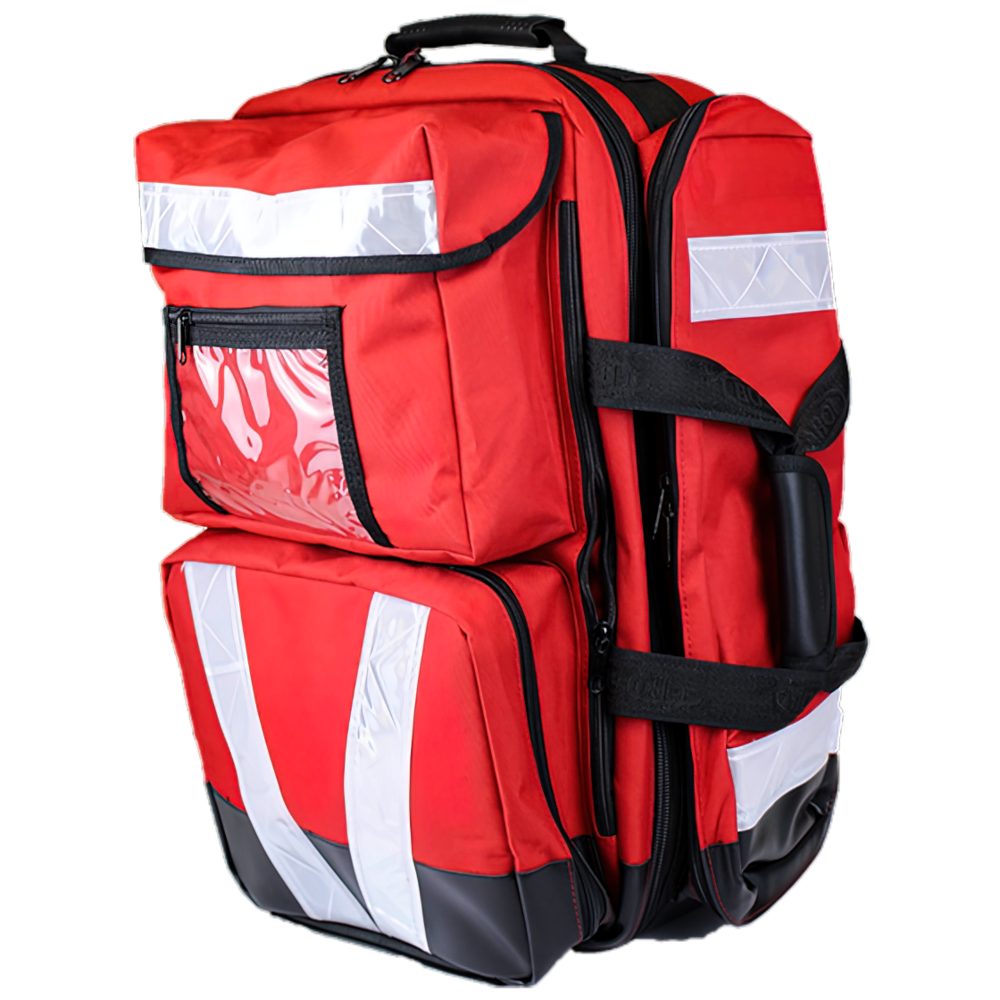 AEROBAG Red Trauma First Aid Backpack 48 x 54 x 32cm – AGI MedKit