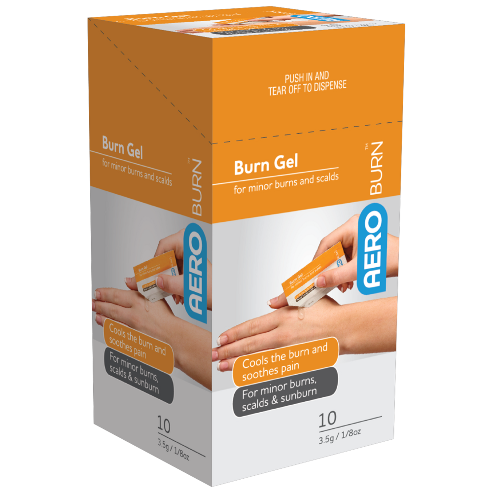 AEROBURN Burn Gel Sachet 3.5g 10 Pack – AGI MedKit